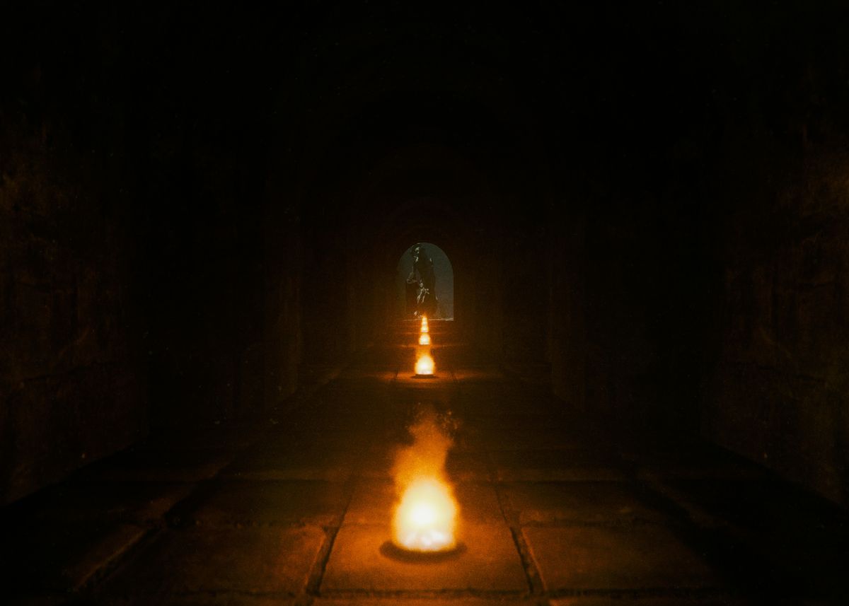 'Cave Ritual Scene 1 3D ' Poster, picture, metal print, paint by Irawan ...