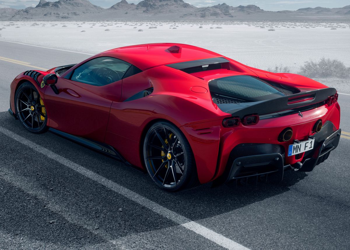 'Ferrari sf90 Stradale' Poster, picture, metal print, paint by Ma Chan ...