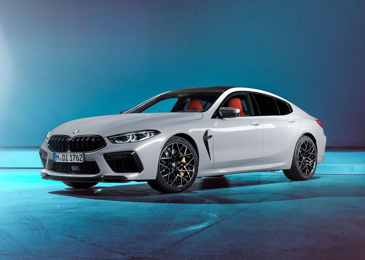 'BMW M8' Poster, picture, metal print, paint by Red Star | Displate