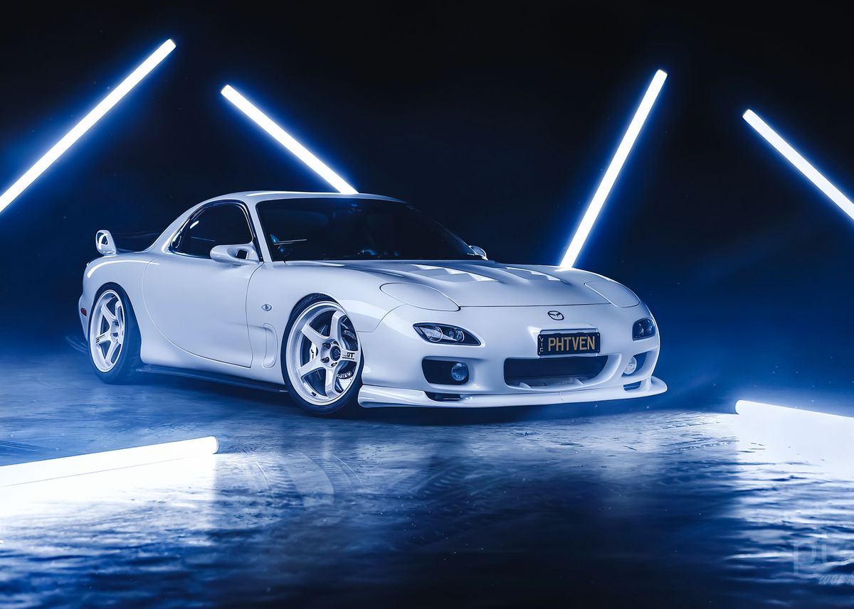 'Mazda ' Poster, picture, metal print, paint by Game cars | Displate