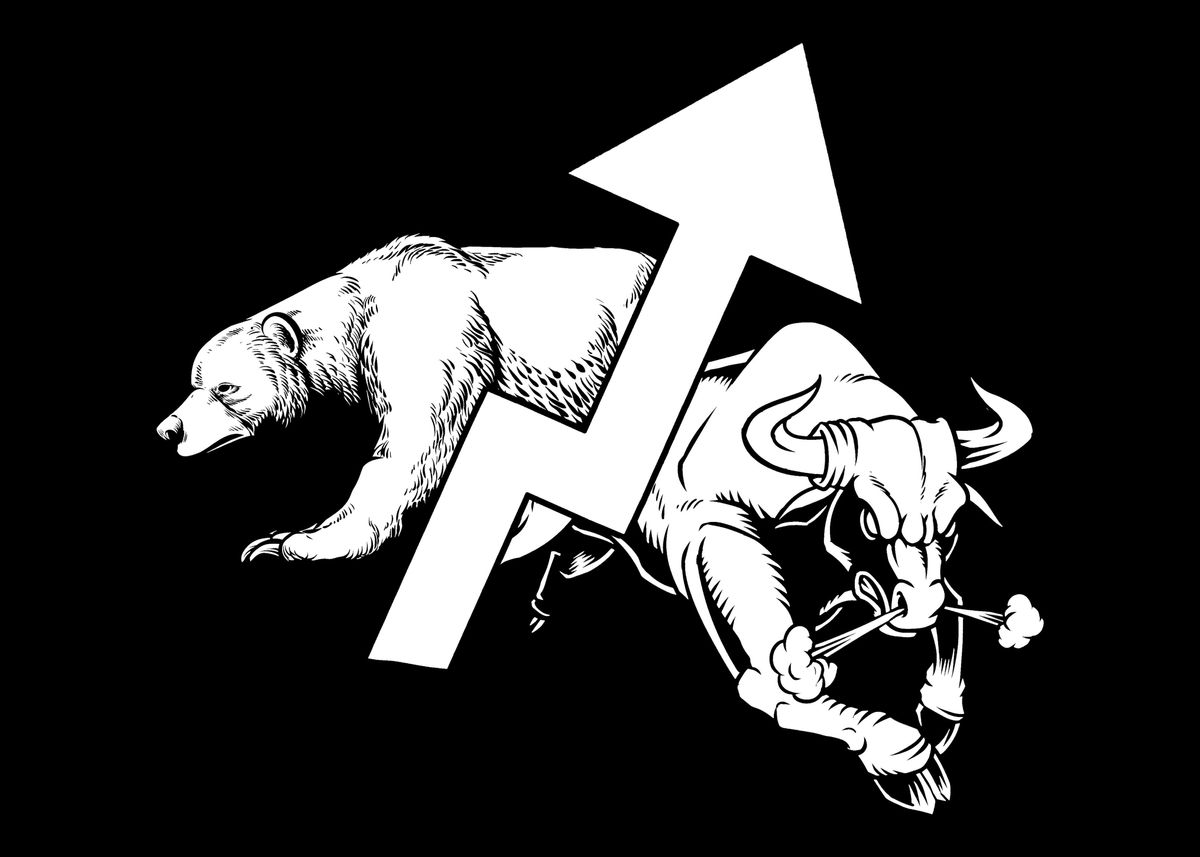 'Day Trader Day Trading' Poster, picture, metal print, paint by ...