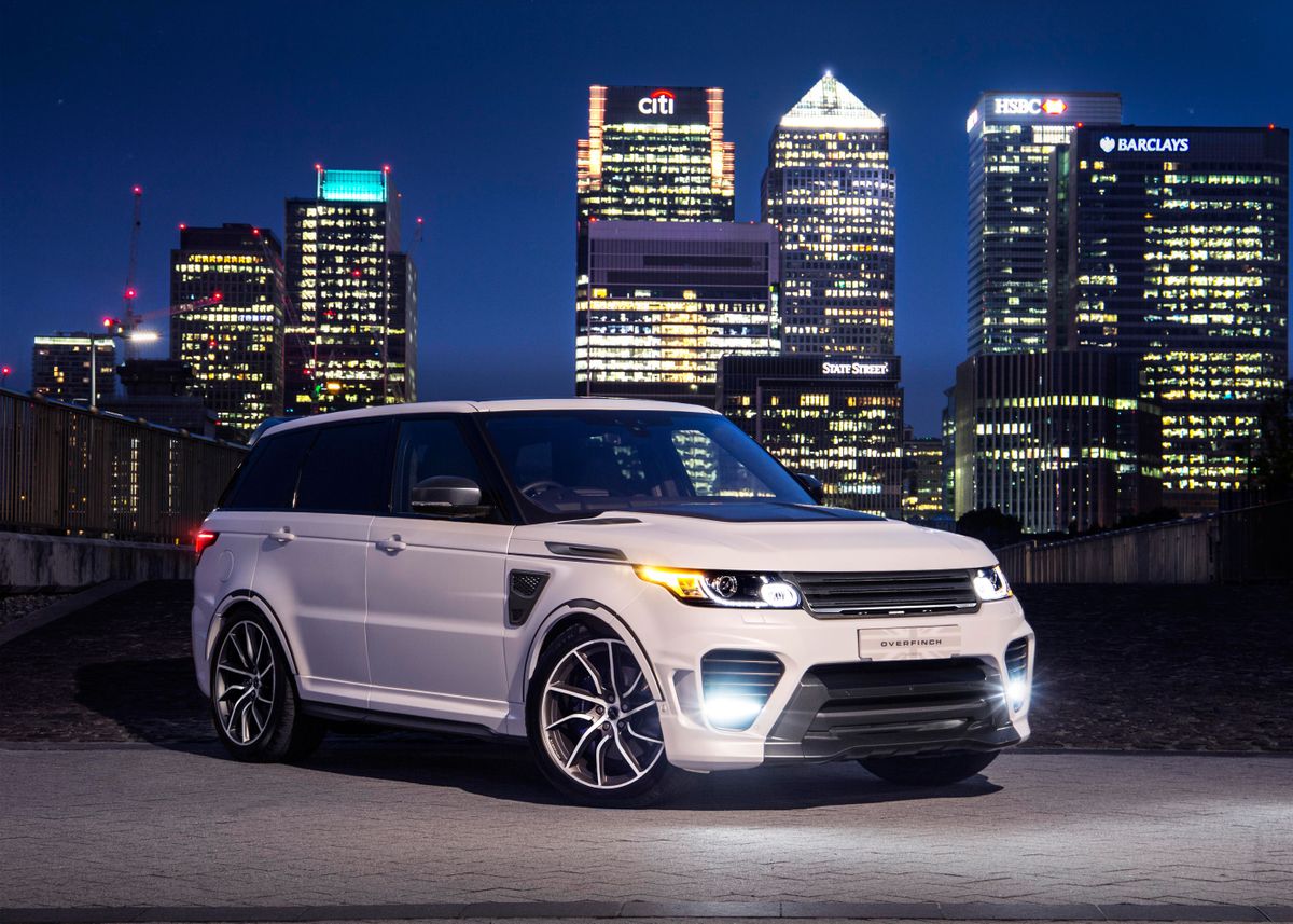 'Range Rover Sport SVR' Poster, picture, metal print, paint by Ma Chan ...