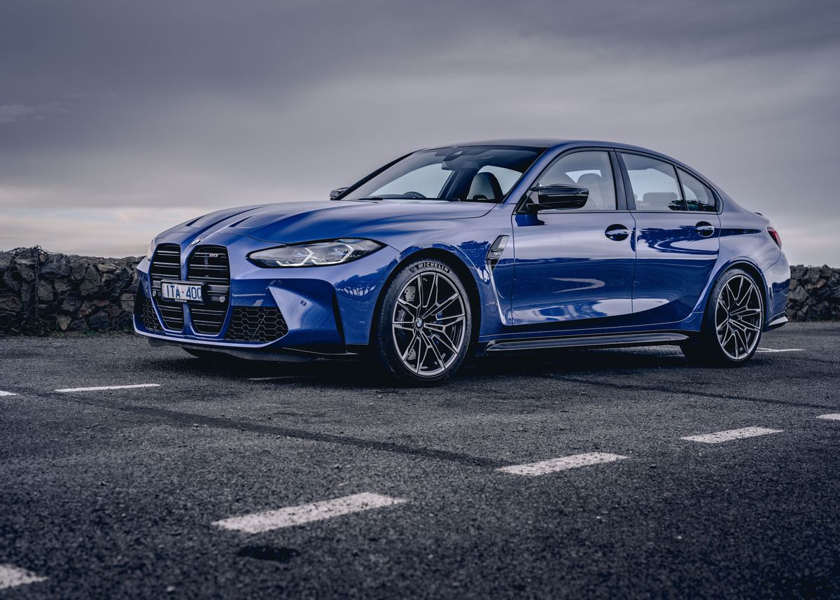 'BMW M3 G80' Poster, picture, metal print, paint by Game cars | Displate