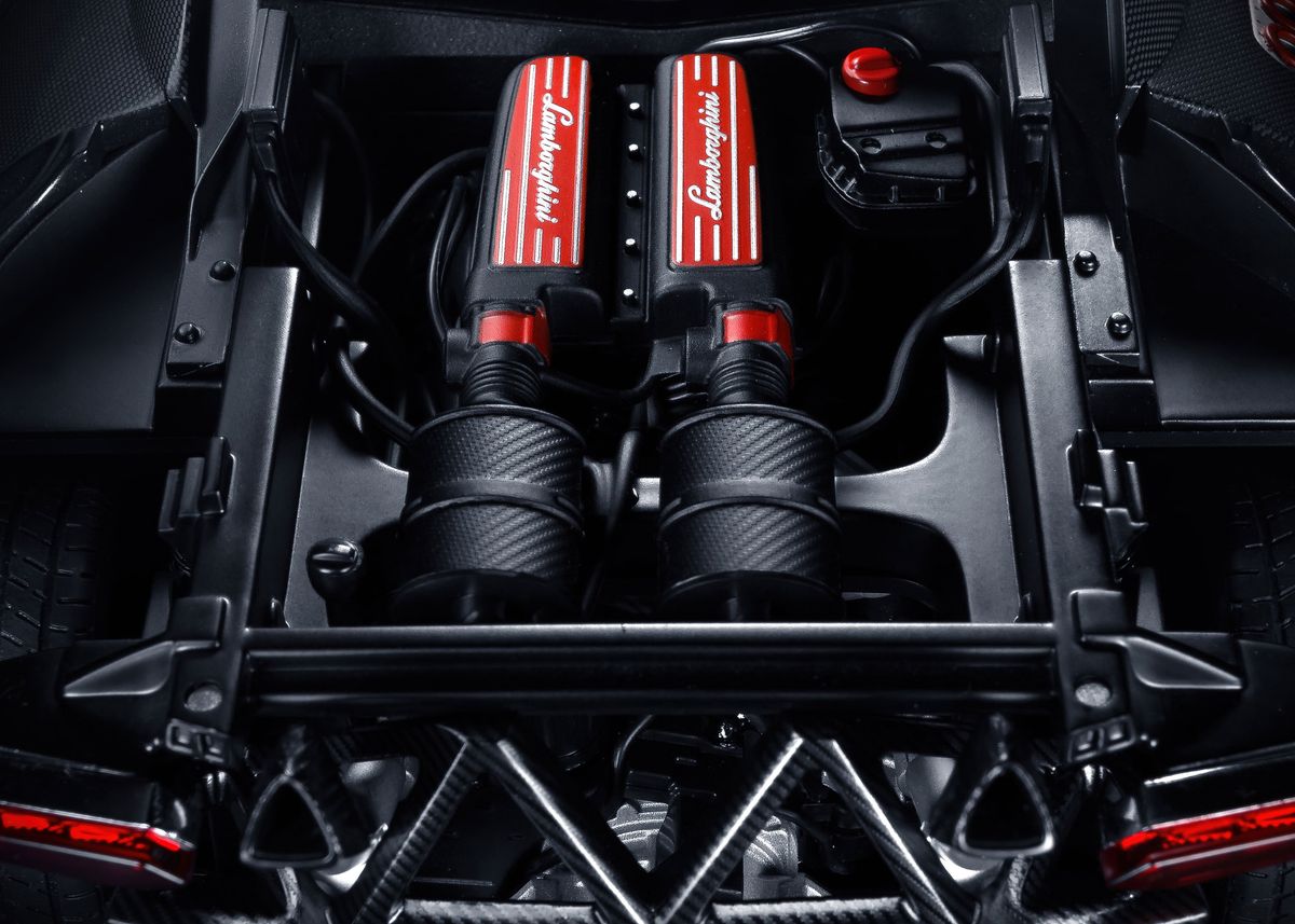 'Lamborghini Engine' Poster by paijo ambon | Displate