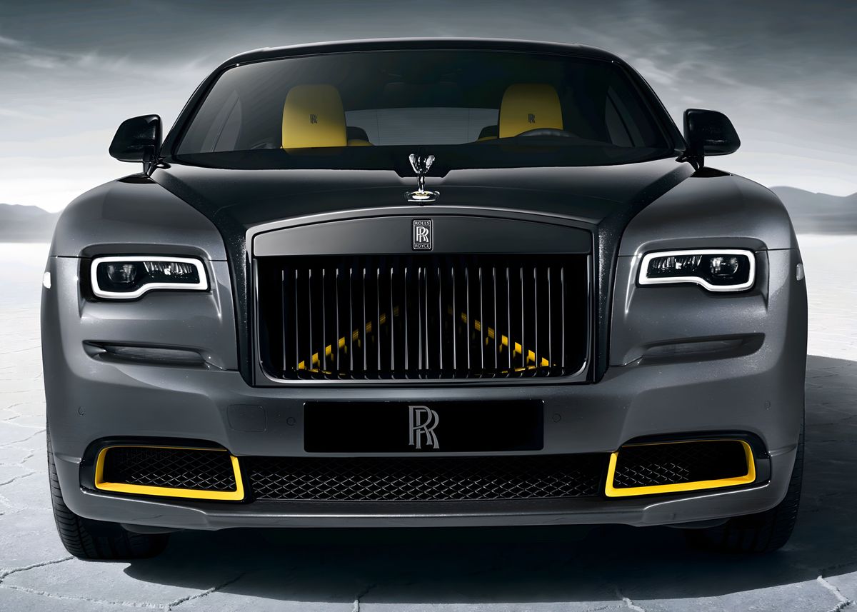 'Rolls Royce Black Badge ' Poster, picture, metal print, paint by Sport ...