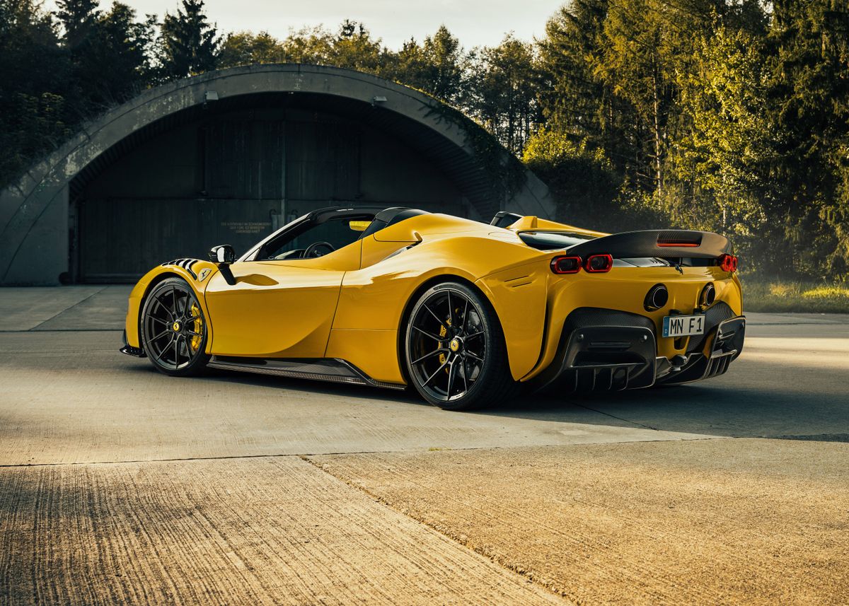 'Ferrari sf90 spider' Poster by El Object | Displate