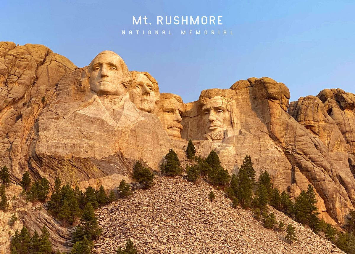 'Mount Rushmore ' Poster, picture, metal print, paint by Big City ...