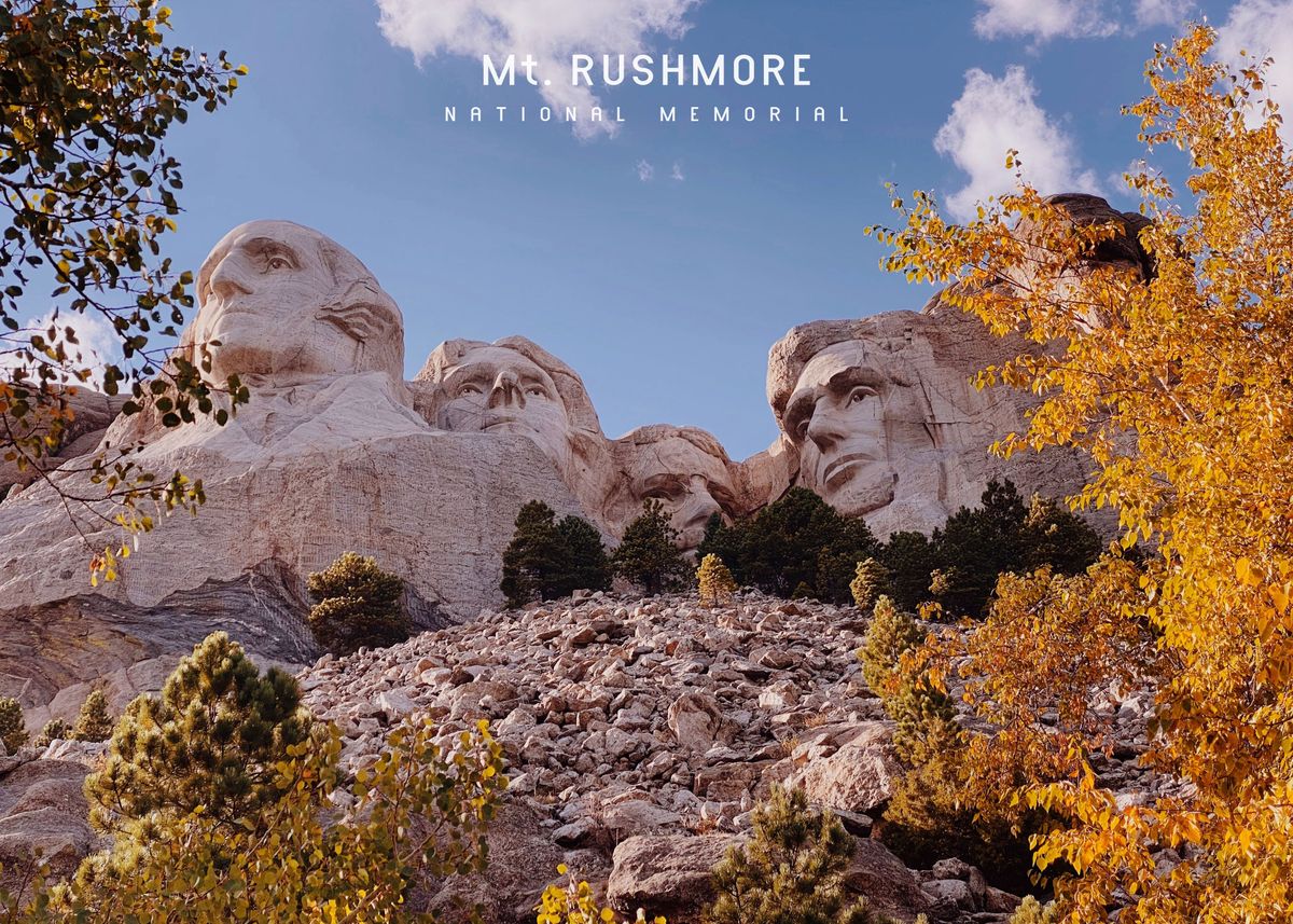 'Mount Rushmore ' Poster, picture, metal print, paint by Big City ...