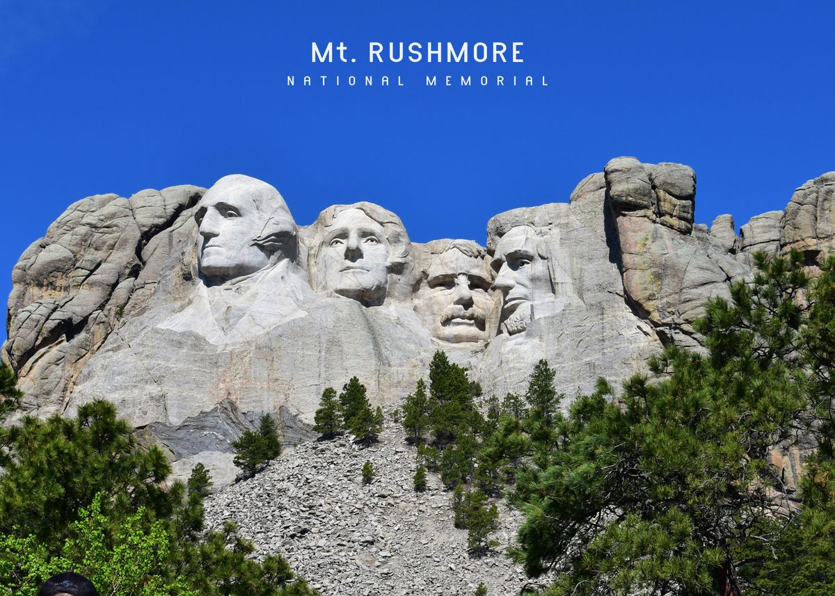 'Mount Rushmore ' Poster, picture, metal print, paint by Big City ...