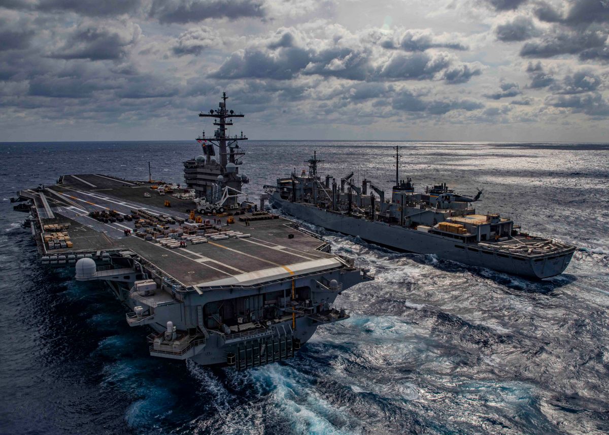 'Aircraft Carrier' Poster, picture, metal print, paint by Conceptual ...