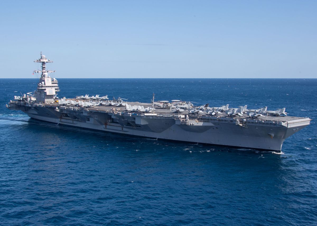 'Aircraft Carrier' Poster by Conceptual Photography | Displate