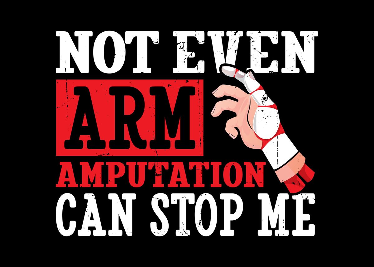 'Arm Amputee' Poster, picture, metal print, paint by Sebastian Wünsche ...