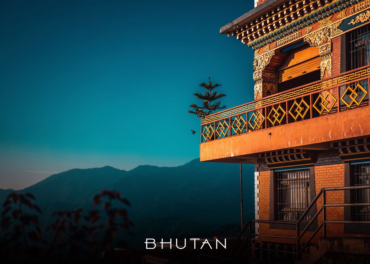 'Bhutan ' Poster by Famous City | Displate
