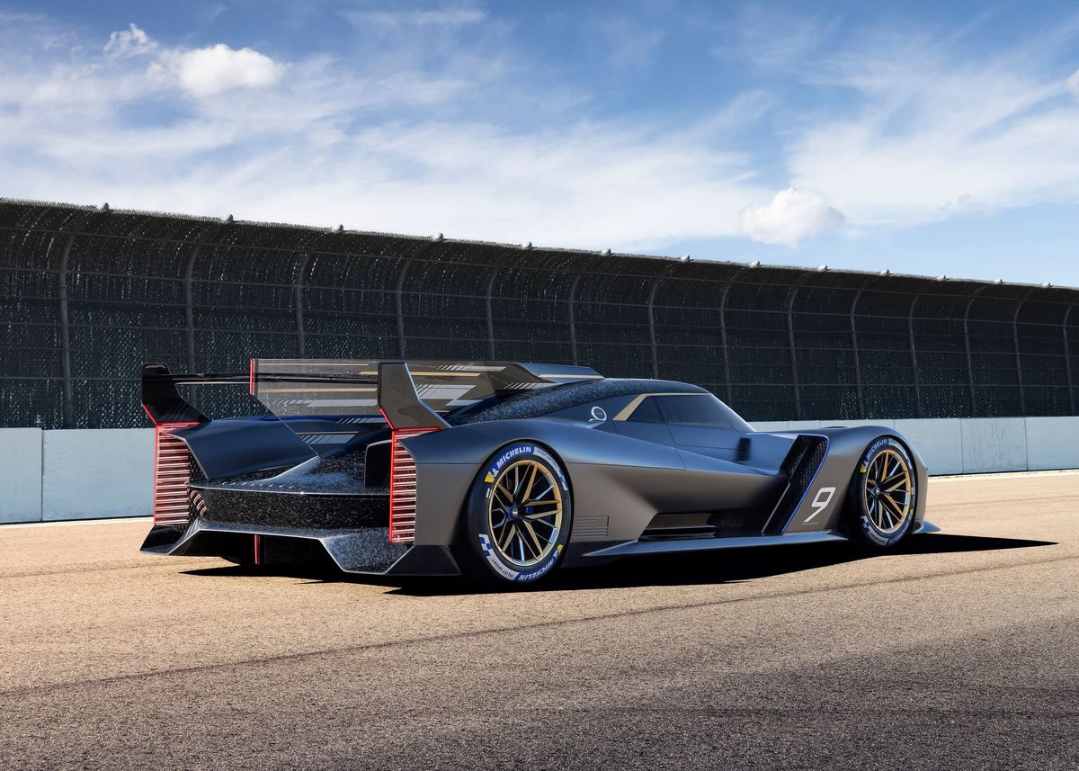'Cadillac Project GTP 2022' Poster, picture, metal print, paint by ...