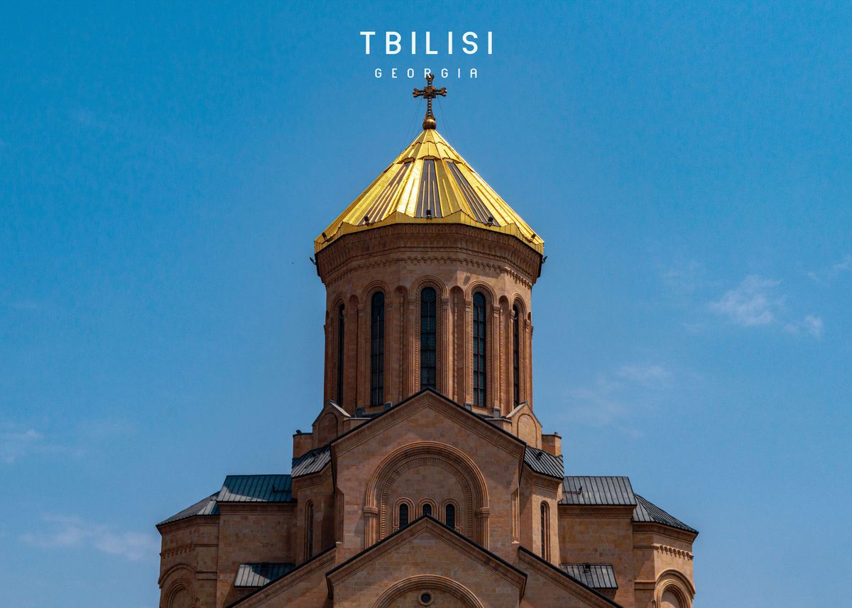 'Tbilisi ' Poster, picture, metal print, paint by Travel Addict | Displate