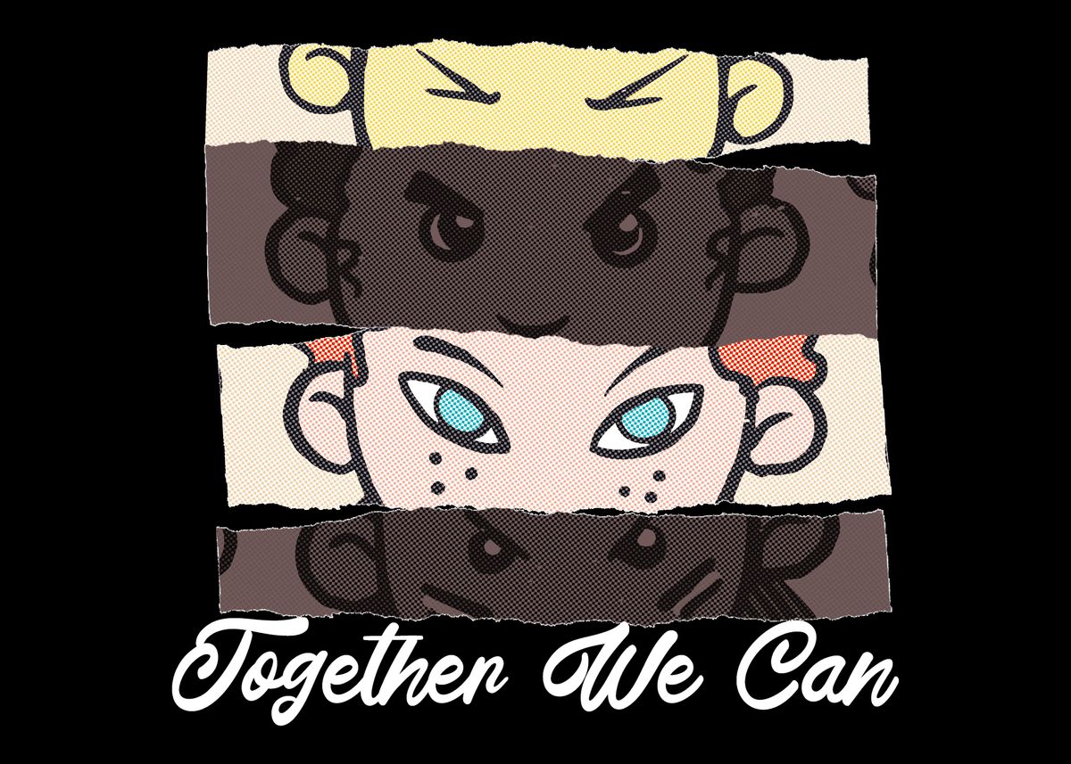 'Anti Racism' Poster by CrazySquirrel | Displate