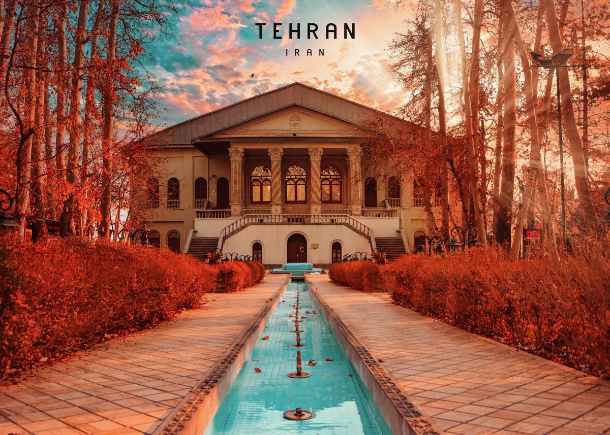 'Tehran ' Poster, picture, metal print, paint by Big City | Displate