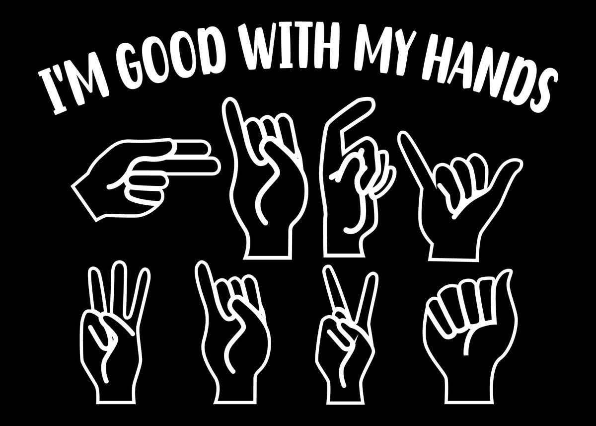'Deaf Pride Awareness ASL' Poster, picture, metal print, paint by ...
