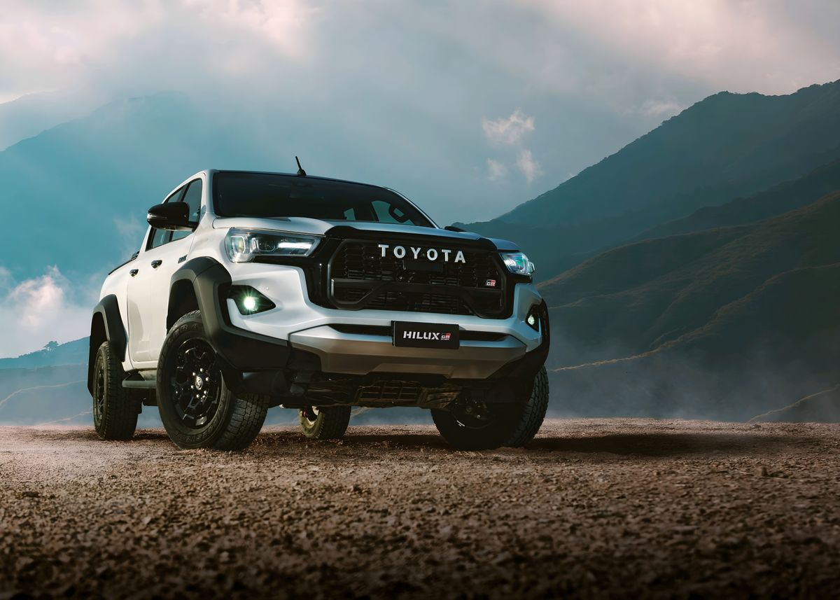 'Toyota Hilux ' Poster, picture, metal print, paint by Horror Cars ...