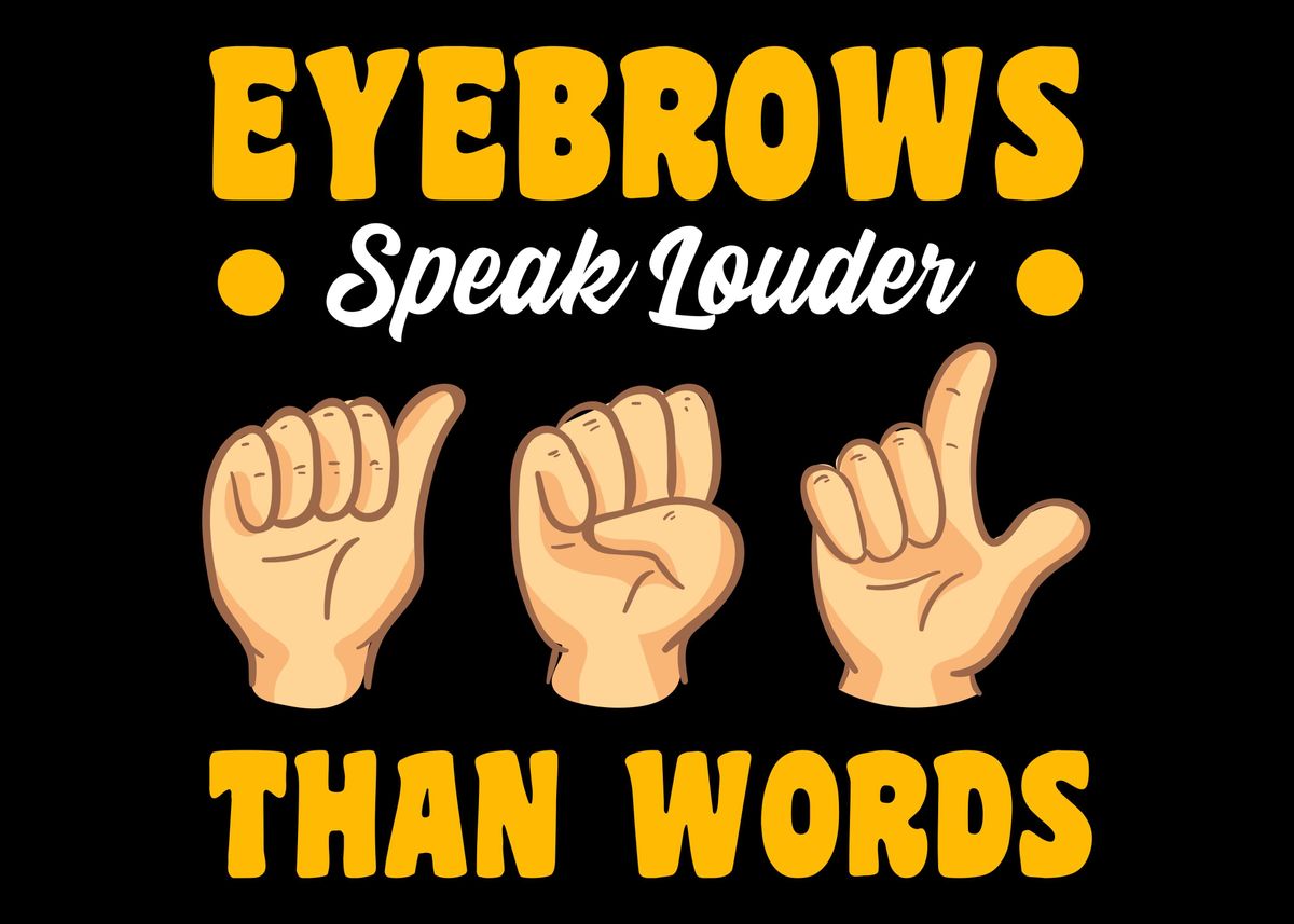 'Deaf Pride Sign Language' Poster, picture, metal print, paint by ...