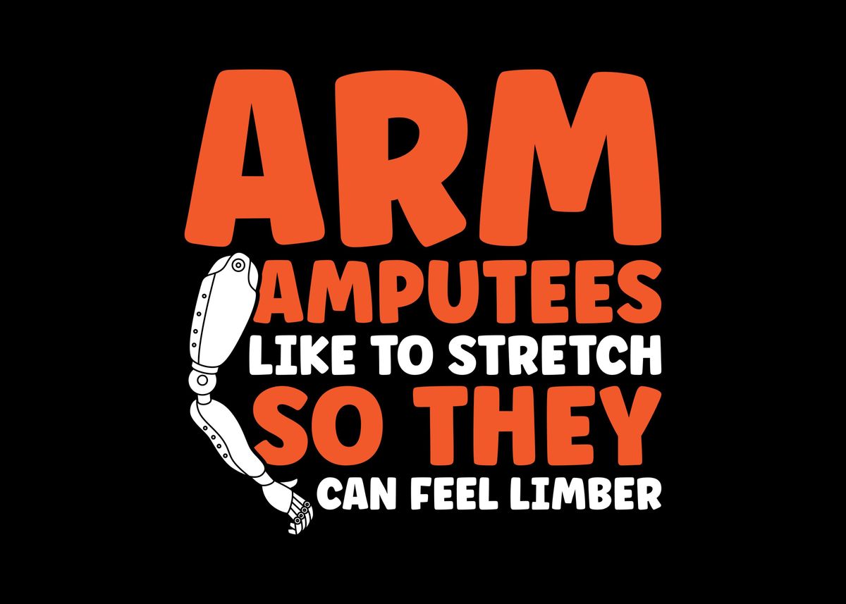 'Arm Amputee' Poster, picture, metal print, paint by Sebastian Wünsche ...