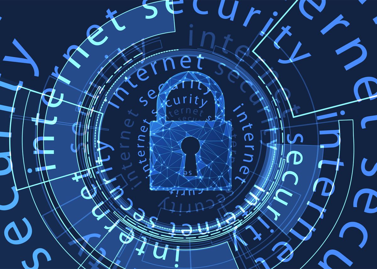 'security technology' Poster, picture, metal print, paint by Vs 1489 ...