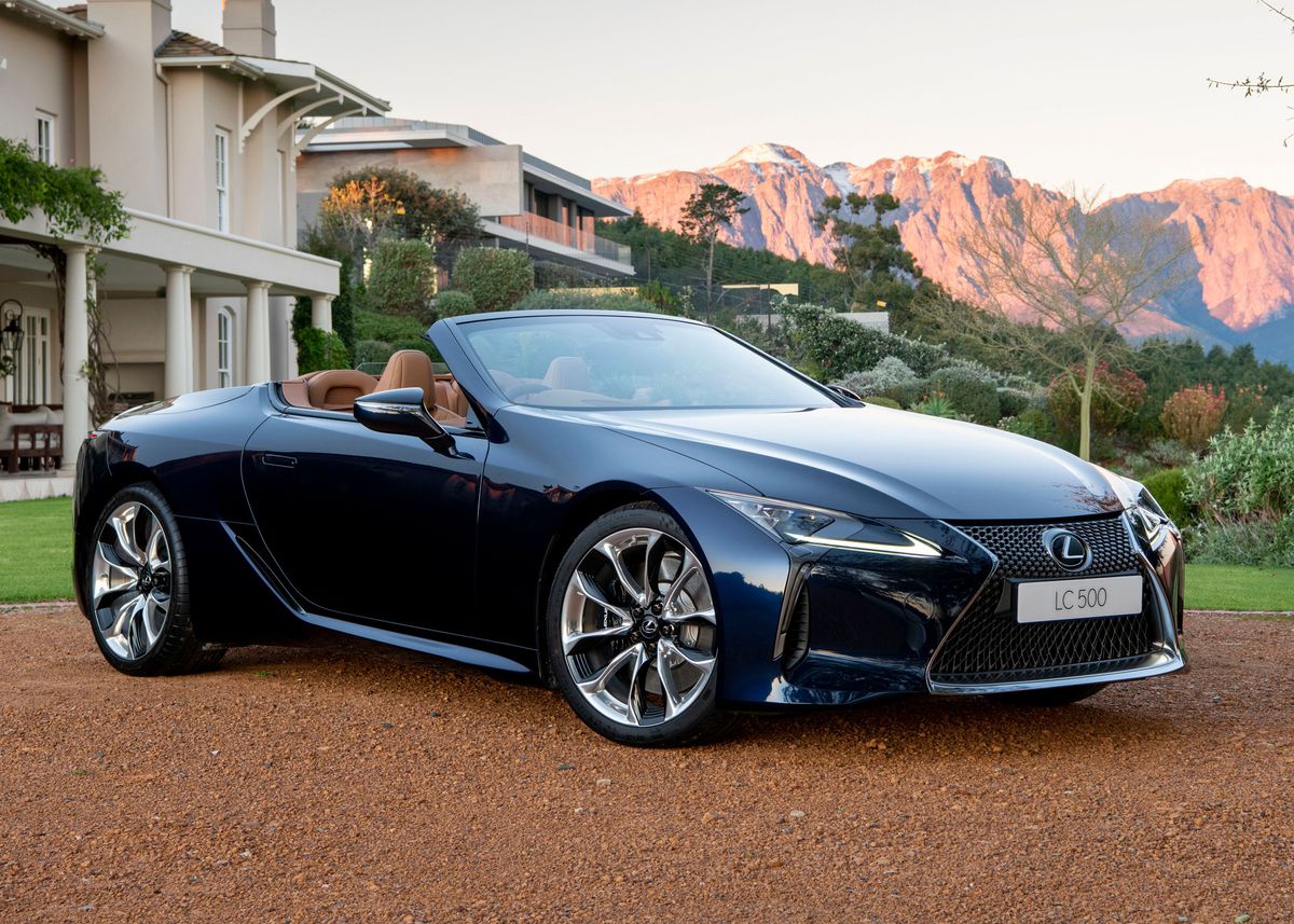'Lexus LC 500' Poster, picture, metal print, paint by Horror Cars ...