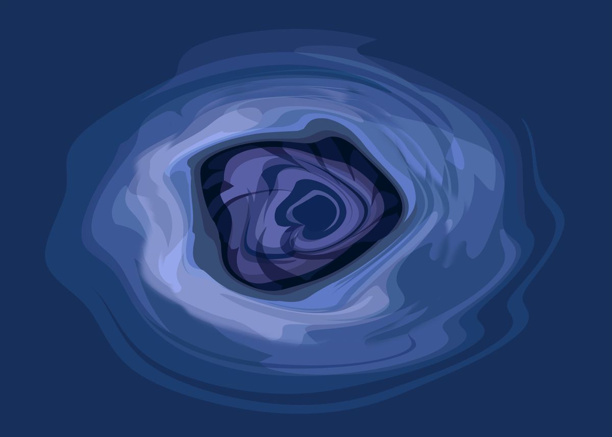 'Abstract Alien Swirl' Poster, picture, metal print, paint by Gani ...