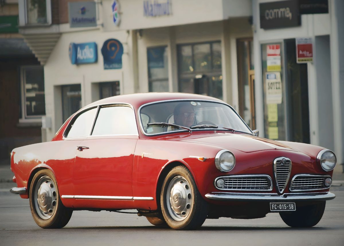 'Alfa Romeo ' Poster by Indi Creator | Displate