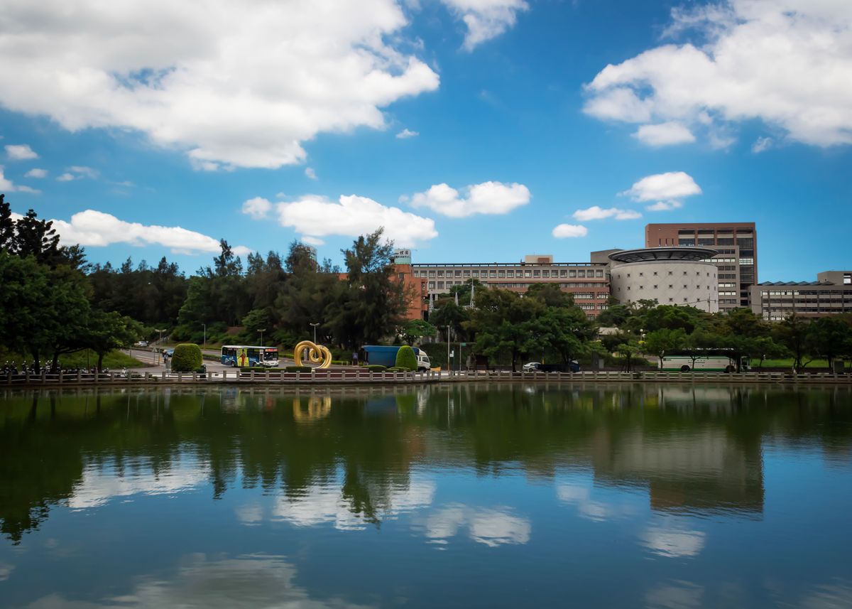 'Taiwan Linkou Sports Park' Poster, picture, metal print, paint by ...