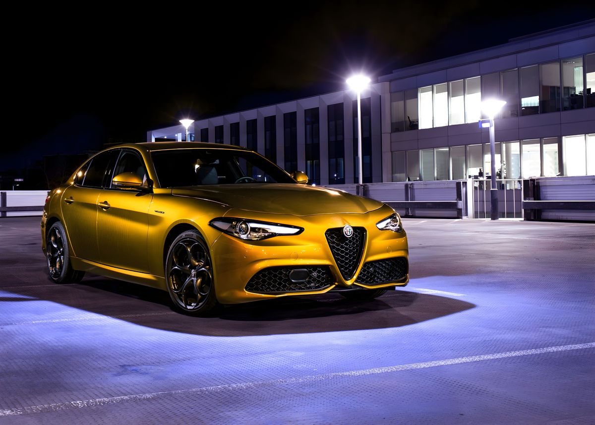 'Alfa Romeo Giulia Veloce' Poster, picture, metal print, paint by Sport ...