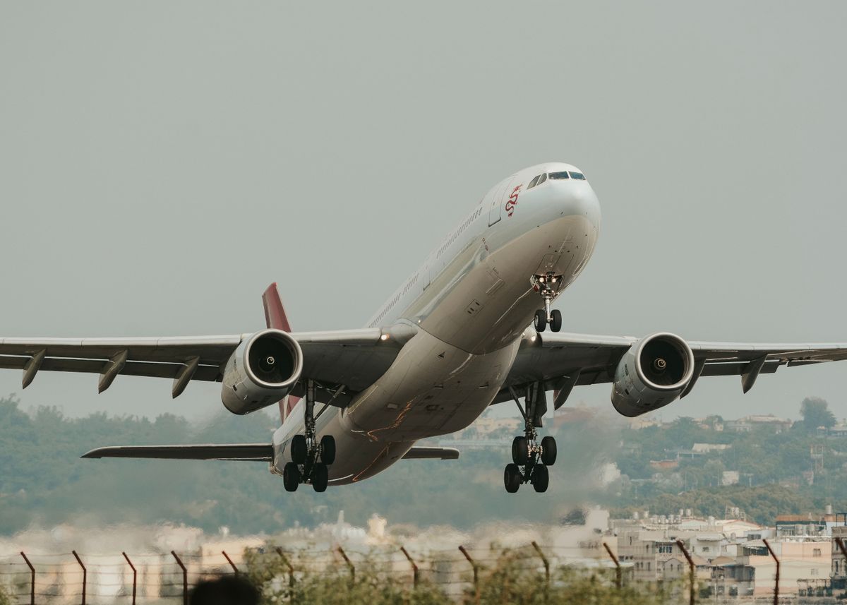 'Air liner taking off' Poster, picture, metal print, paint by Sam Brady ...