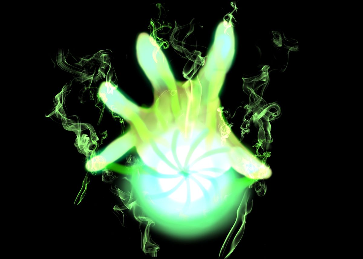 'Hand from Abyss' Poster, picture, metal print, paint by Fuyu Eterniya ...