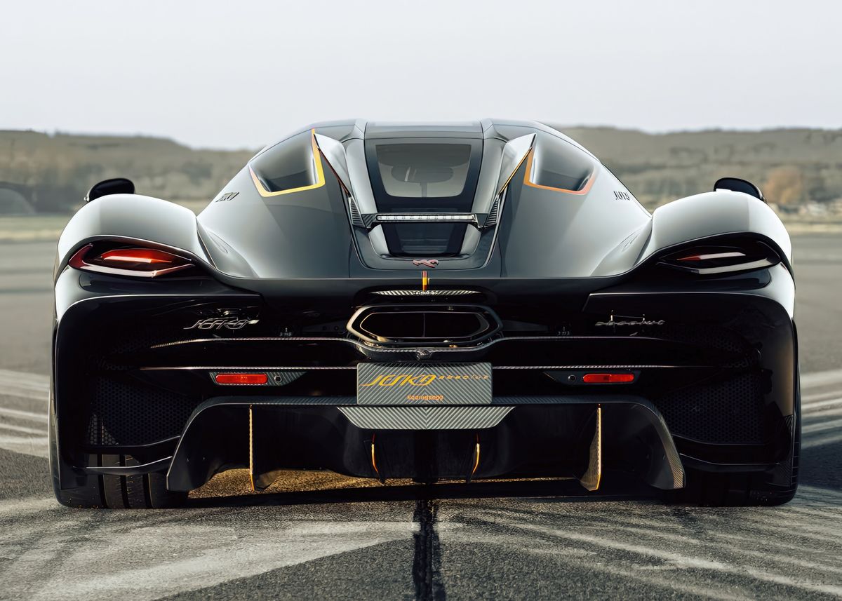 'Koenigsegg' Poster, picture, metal print, paint by Felix Herbert ...
