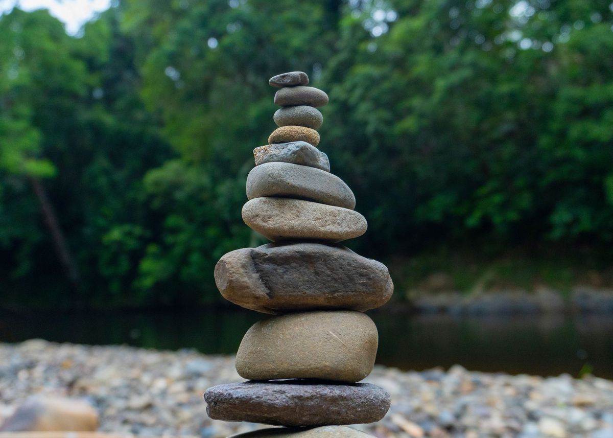 'Pile of Pebbles' Poster by Colorize Studio | Displate