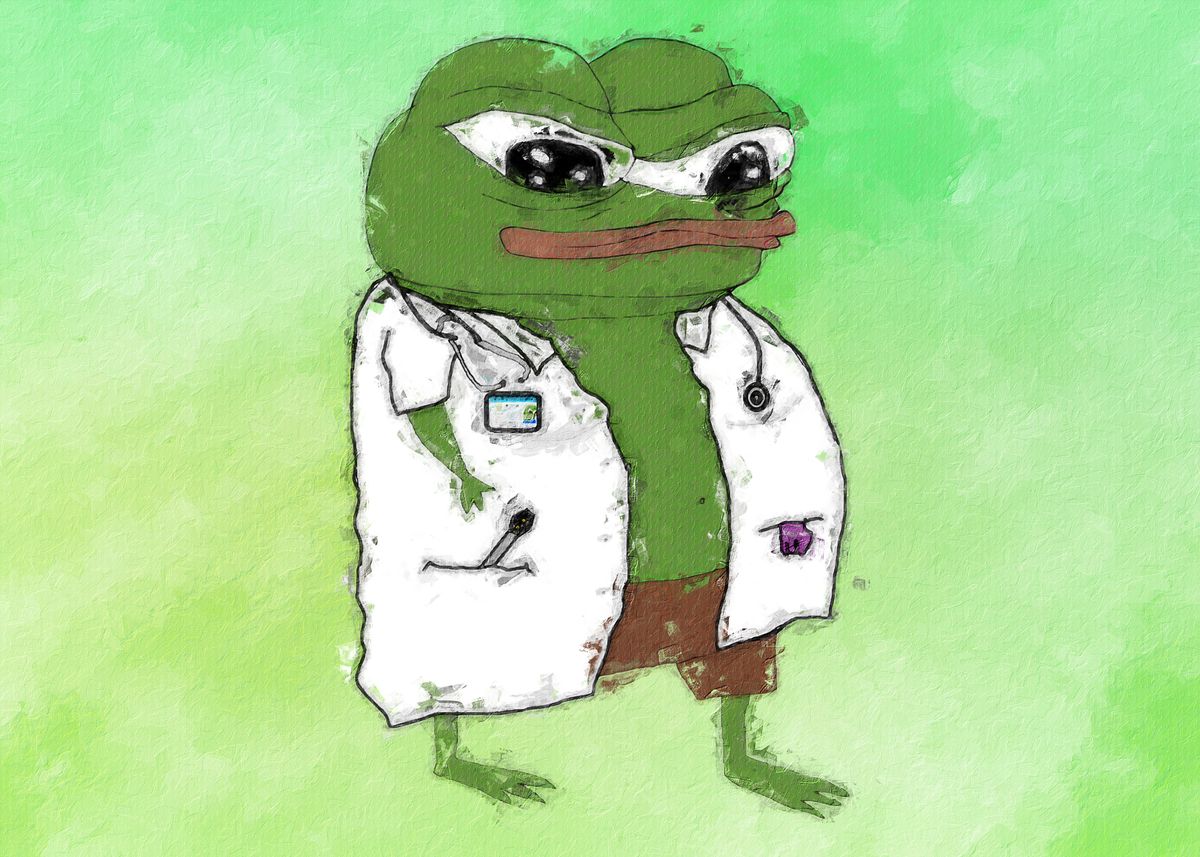 'Pepe the frog meme' Poster by Meme Daily | Displate