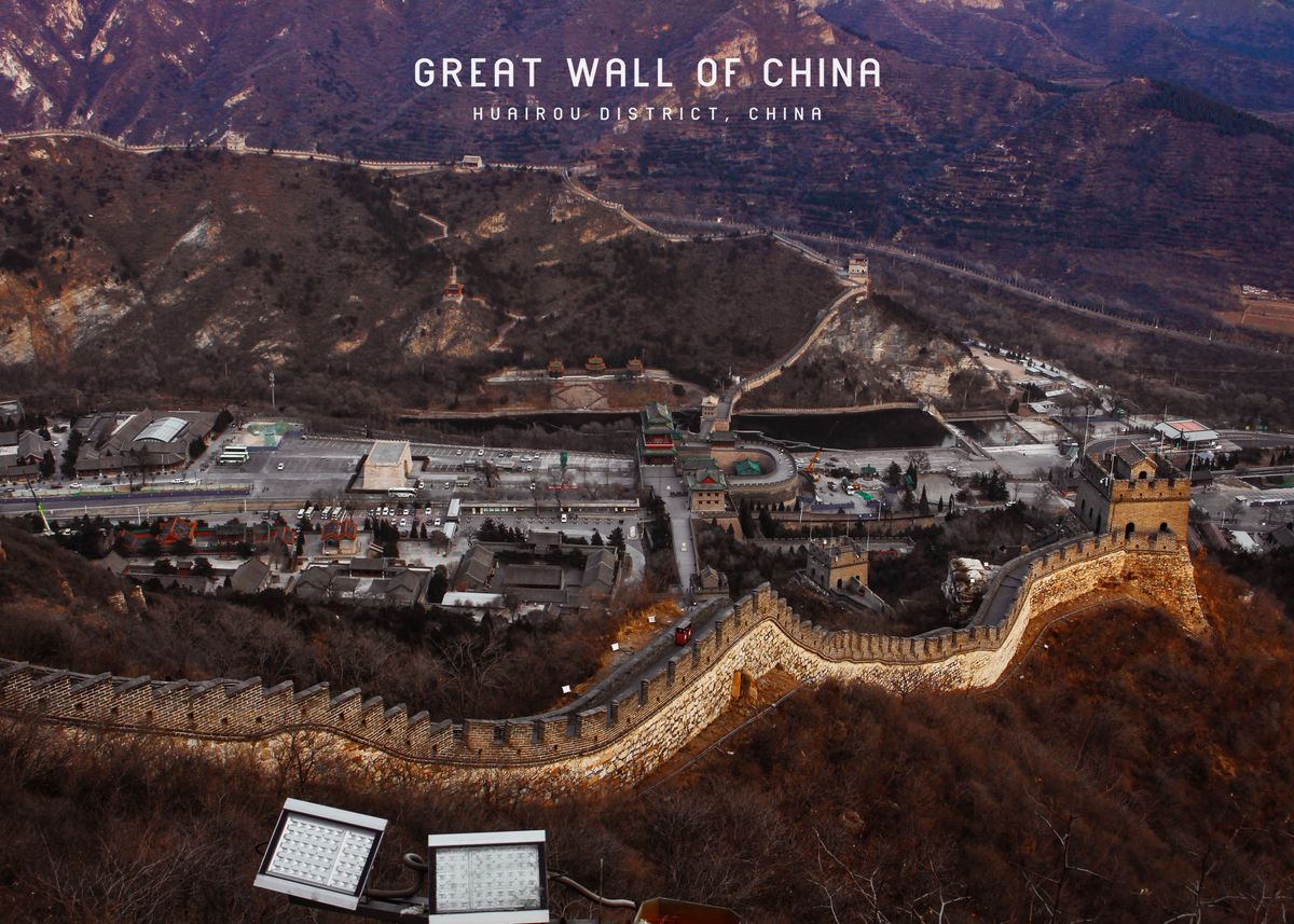'Great Wall of China ' Poster, picture, metal print, paint by Big City ...