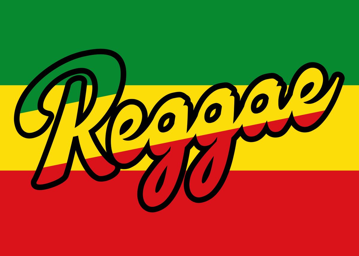 'Reggae Music' Poster, picture, metal print, paint by ALMA Studio ...