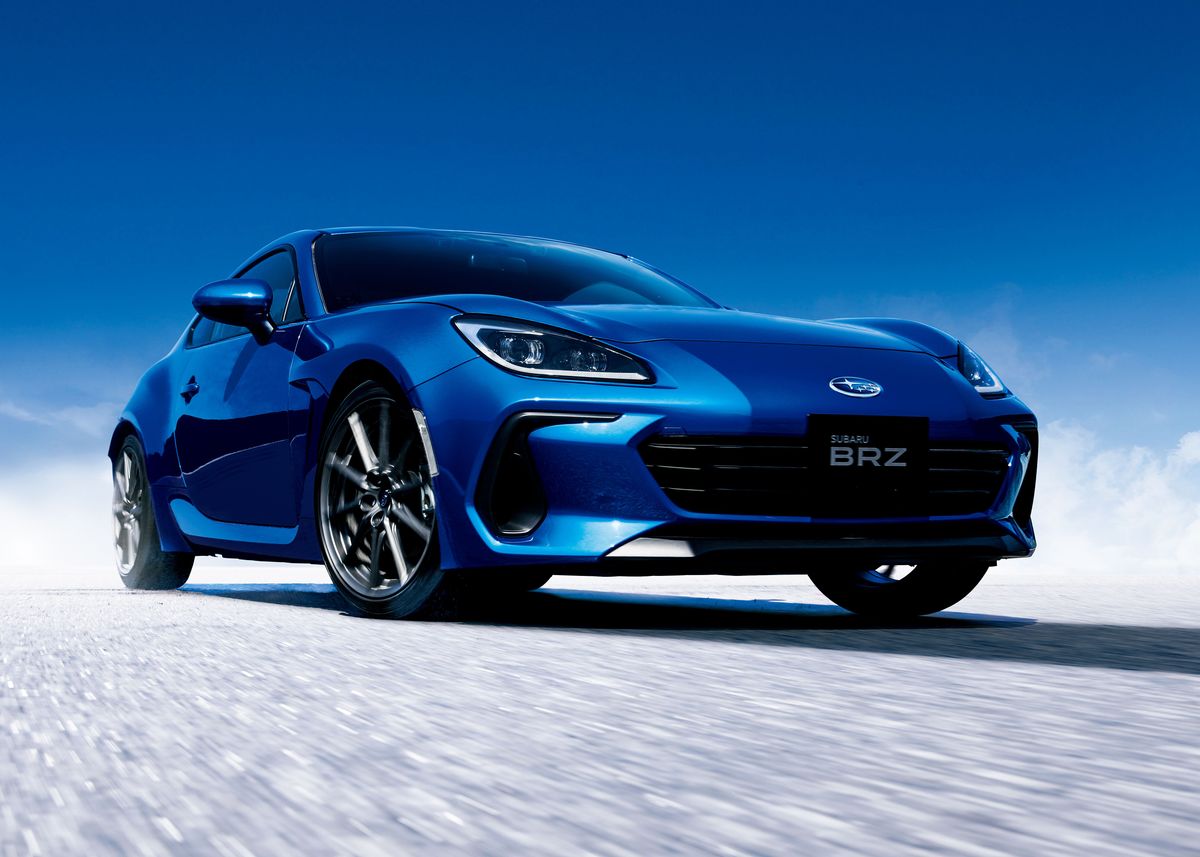 'Subaru BRZ' Poster, picture, metal print, paint by Sport Cars | Displate