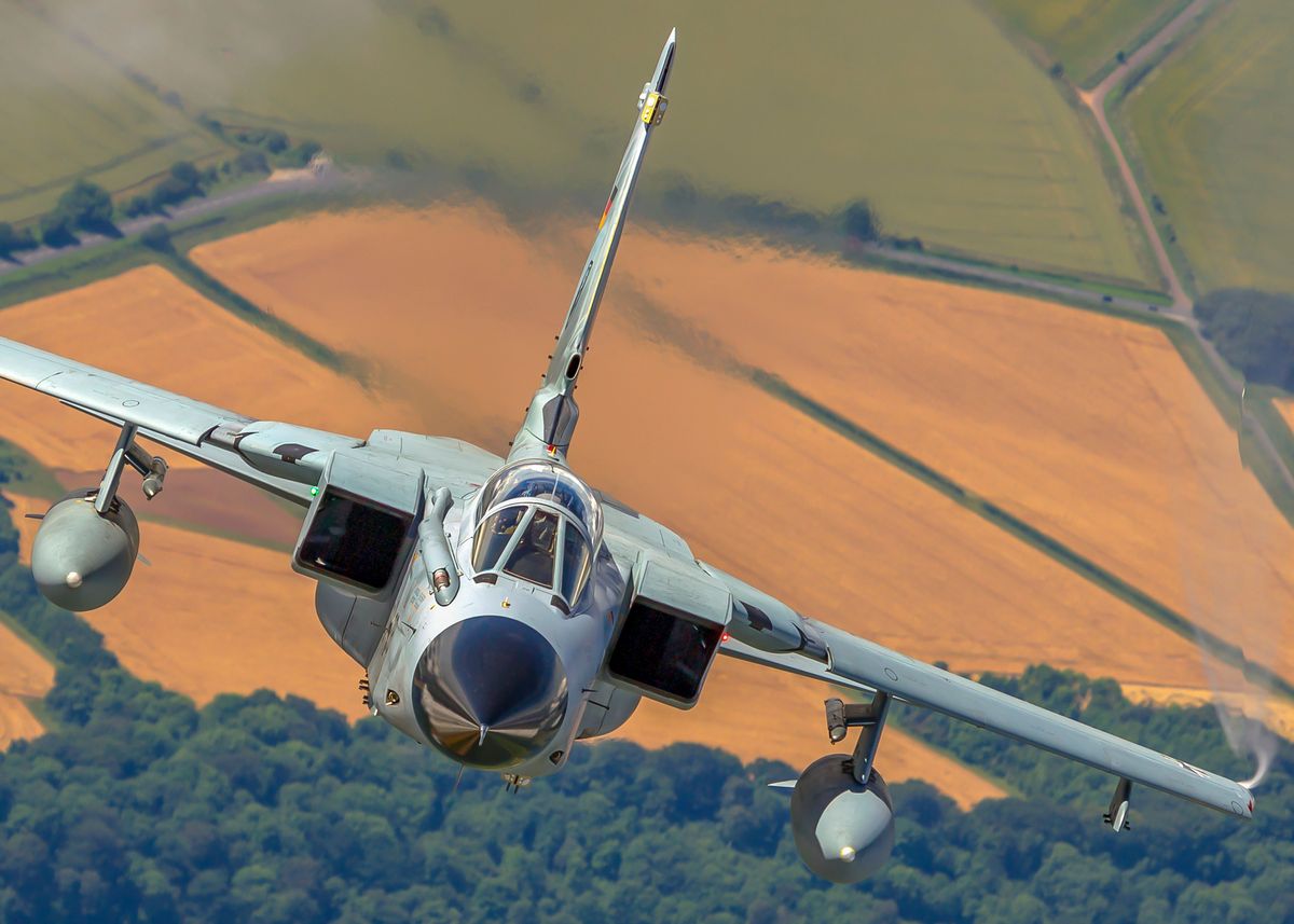 'German Air Force Panavia ' Poster, picture, metal print, paint by ...