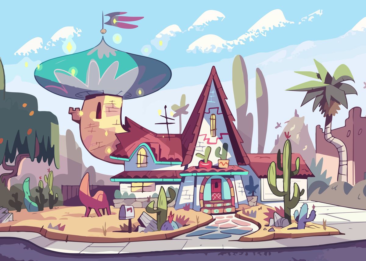 'Star vs the Forces of evil' Poster, picture, metal print, paint by ...