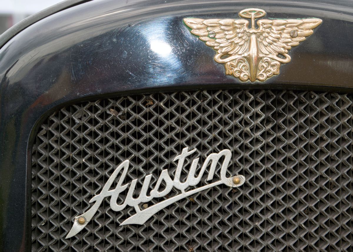 'Austin Seven Vintage Car' Poster by Jon Delorme | Displate