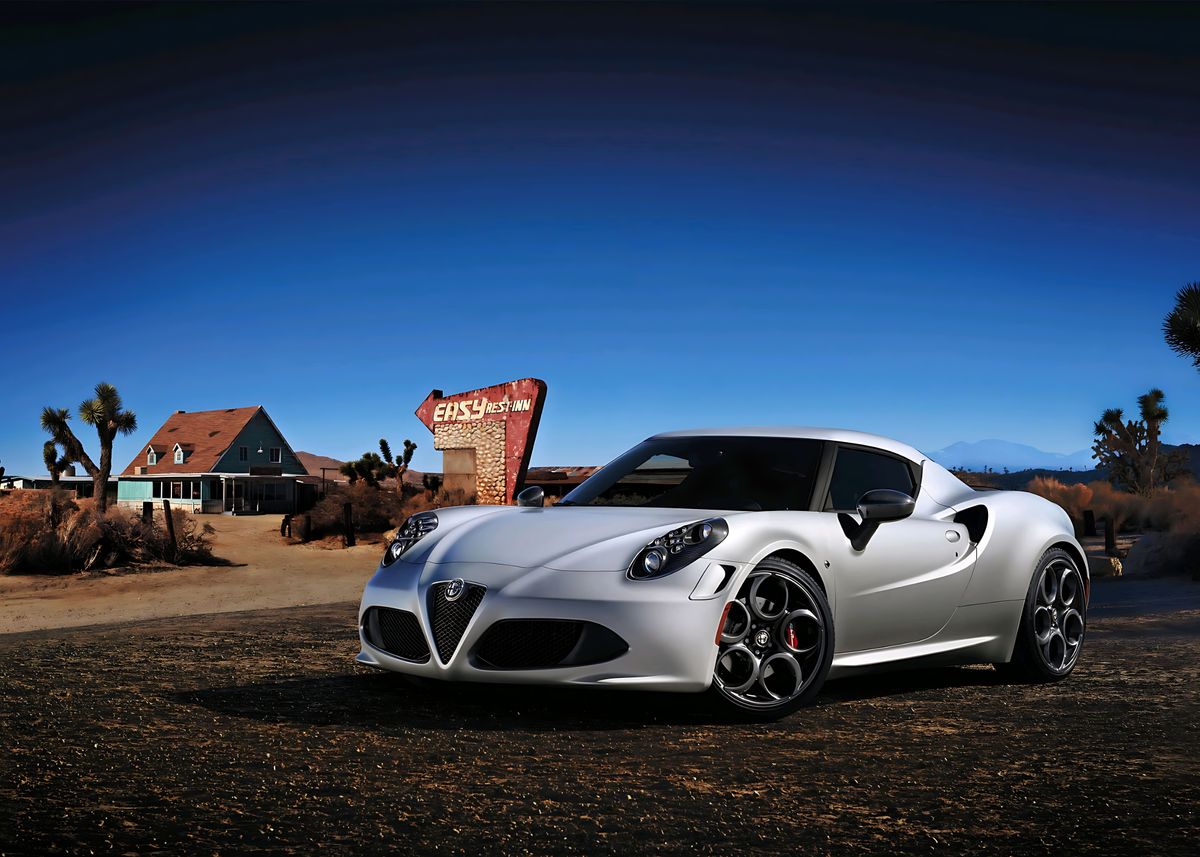 'Alfa Romeo C4' Poster, picture, metal print, paint by Sport Cars ...