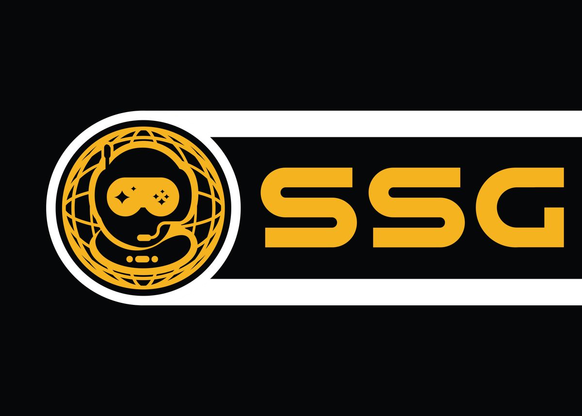 'SSG Logo with letters' Poster, picture, metal print, paint by ...