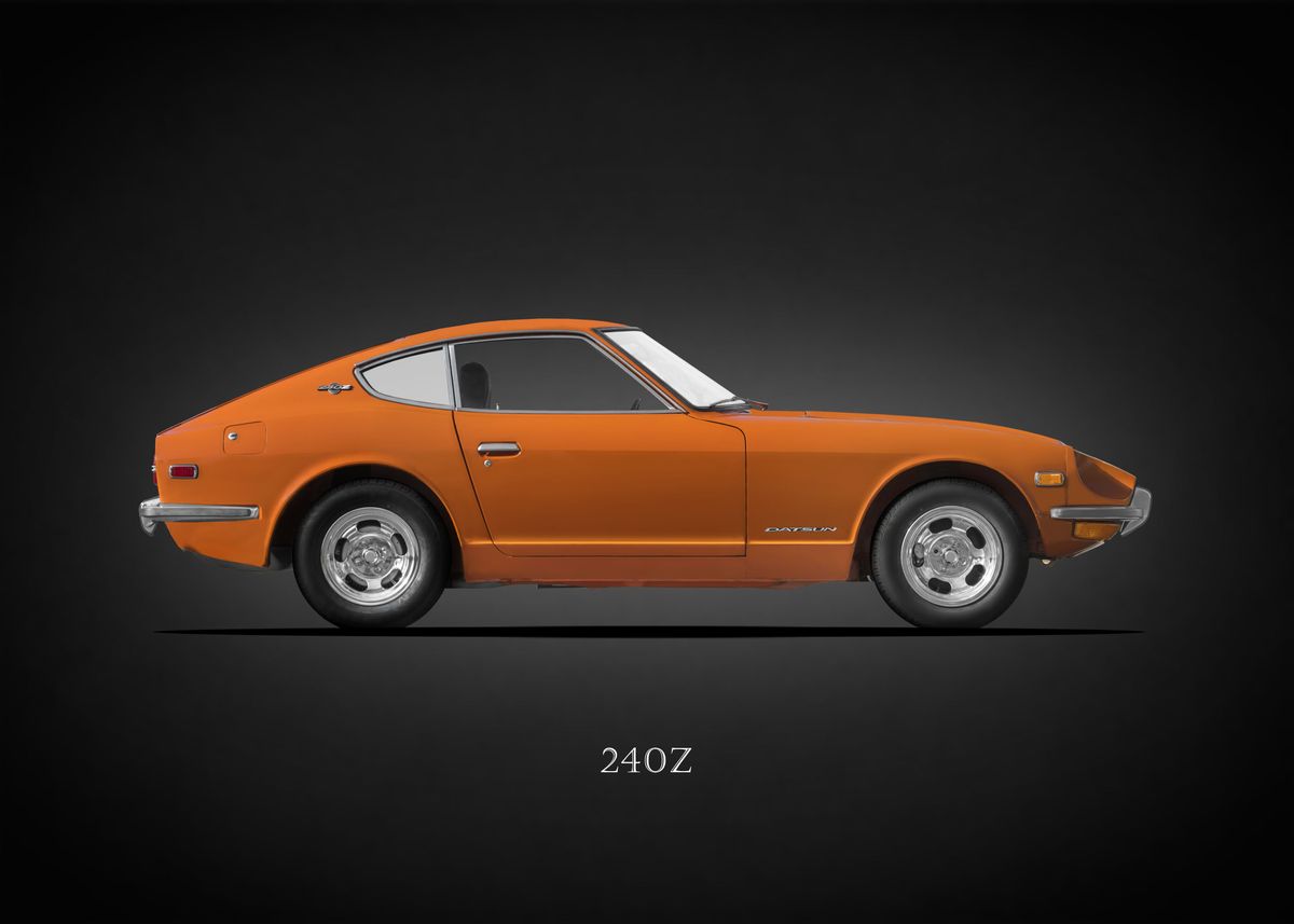 '240Z' Poster, picture, metal print, paint by RogueDesign | Displate