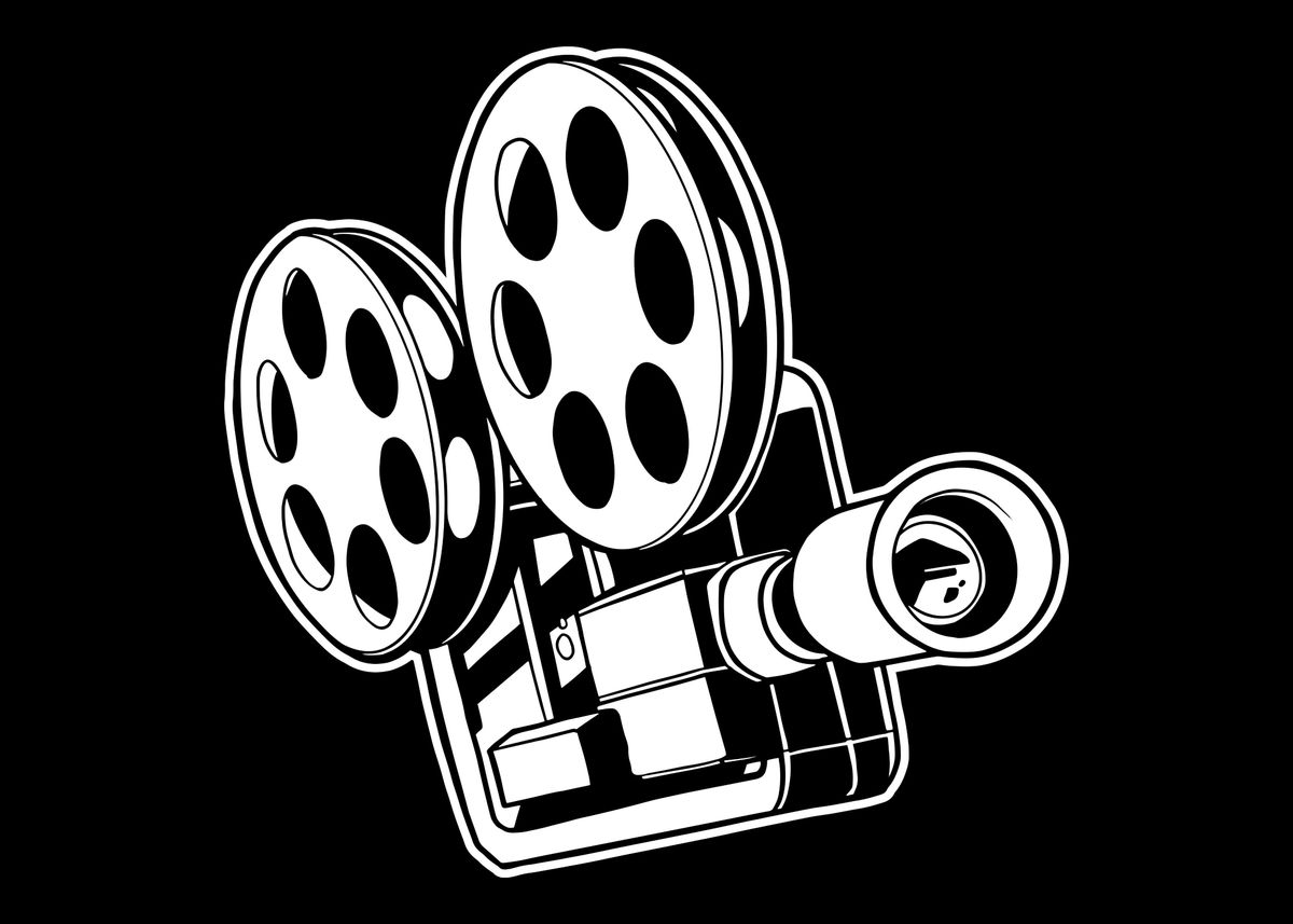 'Cameraman' Poster, picture, metal print, paint by CrazySquirrel | Displate