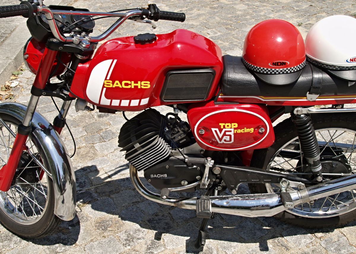 'Red Sachs V5 01' Poster, picture, metal print, paint by insideportugal ...