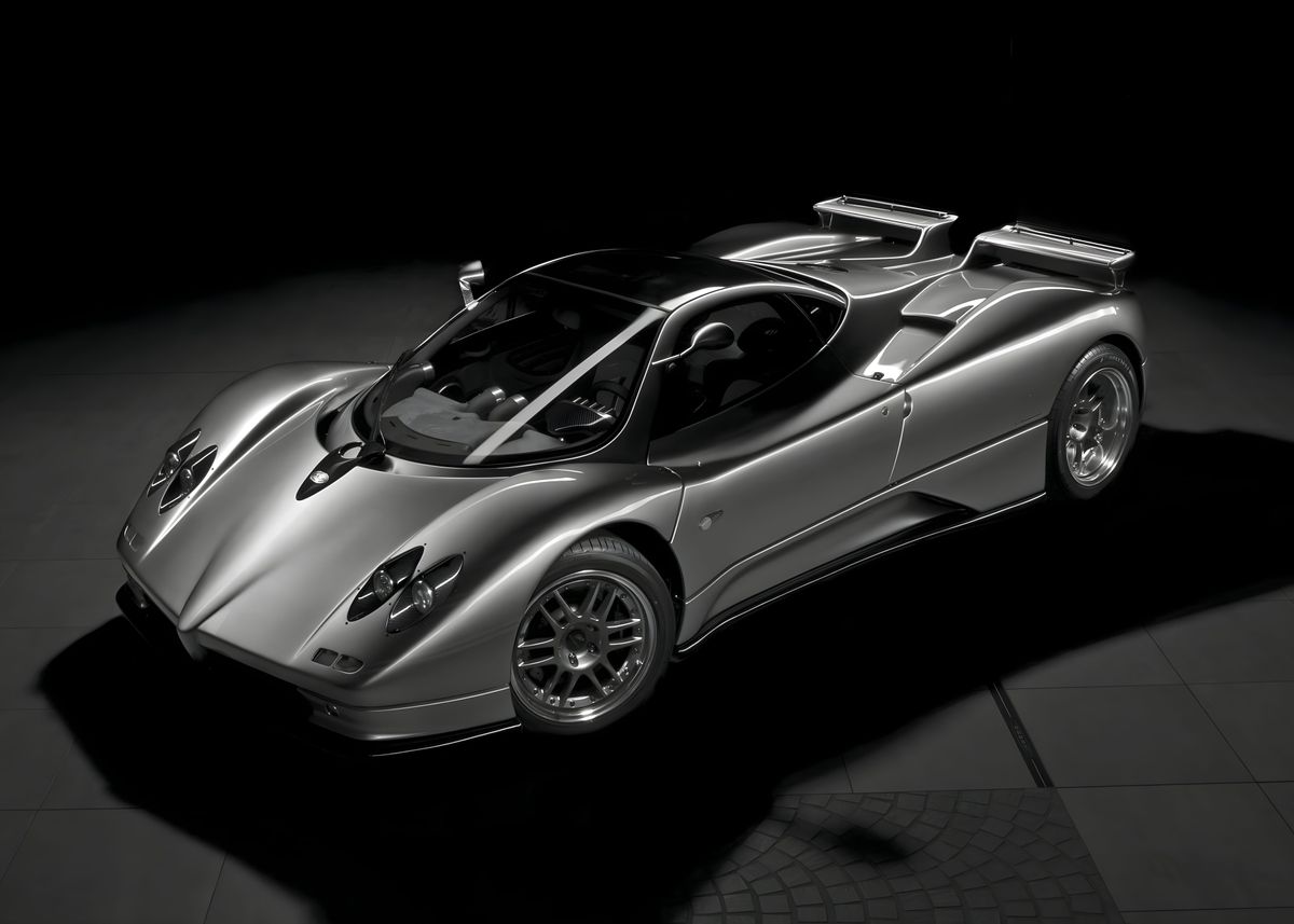 'Pagani Zonda C12 S' Poster, picture, metal print, paint by Art Project ...