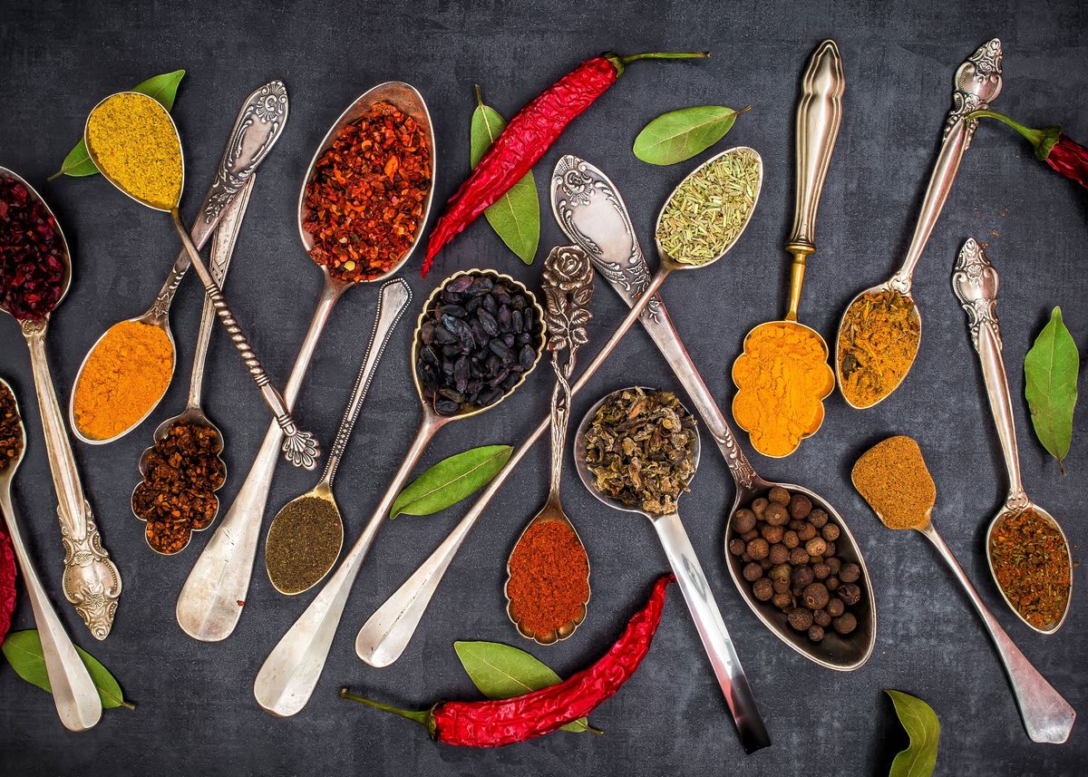 'Herbs and Spices' Poster by Kristy Haines | Displate