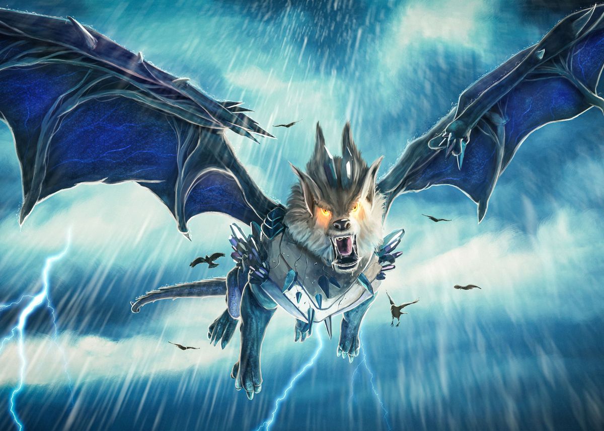 'Titanium Rex' Poster, picture, metal print, paint by David Catuhe ...